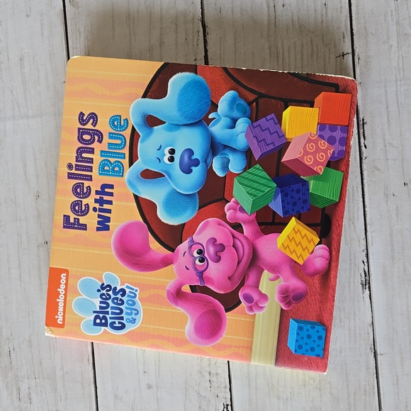 Other | Blues Clues Feelings With Blue Board Book | Poshmark